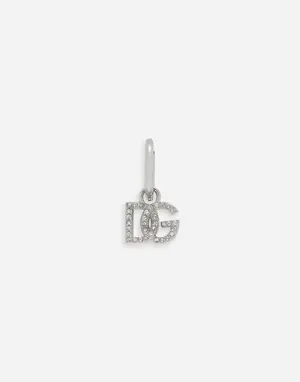 Dolce & Gabbana Single Earring With Dg Logo Bijoux Metal - Silver