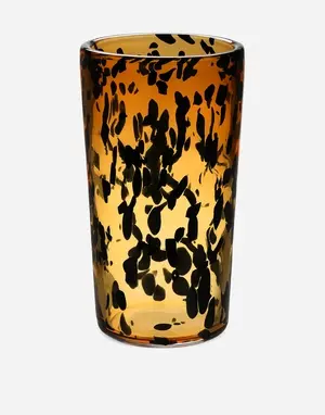 Dolce & Gabbana Cylindrical Murano Glass Vase Large Vases