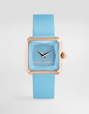 Dolce & Gabbana Sofia Rose Gold Watch Watches - Light Blue