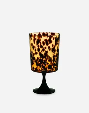 Dolce & Gabbana Hand-blown Murano Beverage Glass Drinking Glasses - Multicolor