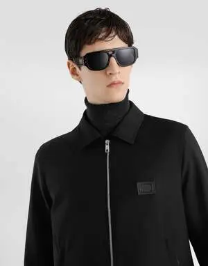 Dolce & Gabbana Wool Canvas Jacket Coats And Jackets