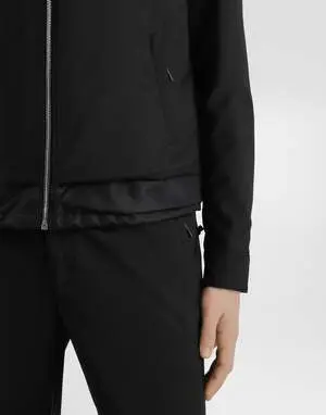 Dolce & Gabbana Wool Canvas Jacket Coats And Jackets