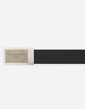Dolce & Gabbana Metal Buckle Belt - Silver