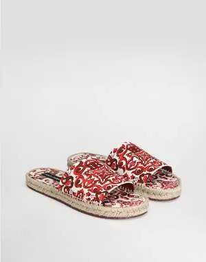 Dolce & Gabbana Sandalo Sandals And Slides - Multicolor