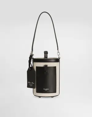 Dolce & Gabbana Fabric Bucket Bag Crossbody Bags - Multicolor