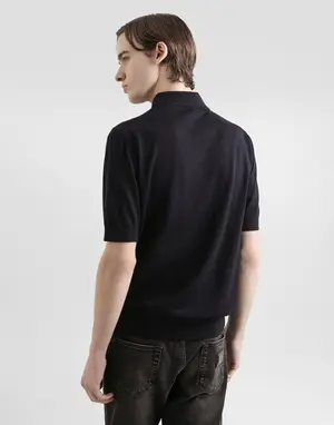 Dolce & Gabbana Fine-gauge Wool Polo Shirt Sweaters And Cardigans