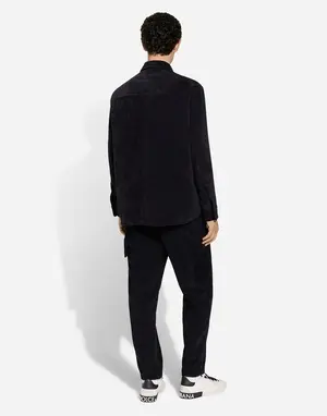 Dolce & Gabbana Corduroy Pleated Pants