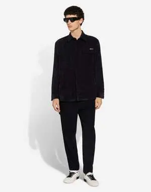 Dolce & Gabbana Corduroy Pleated Pants