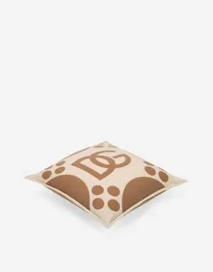 Dolce & Gabbana Wool Jacquard Cushion Medium Small Cushions