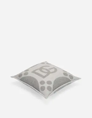 Dolce & Gabbana Wool Jacquard Cushion Medium Small Cushions