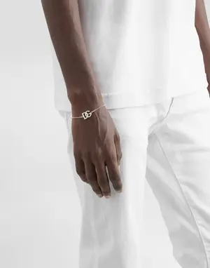 Dolce & Gabbana Link Bracelet With Dg-logo Bijoux Metal