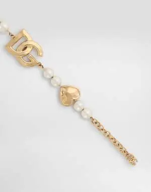 Dolce & Gabbana Heart And Dg Logo Bracelet