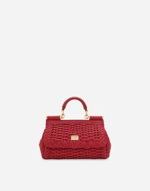 Dolce & Gabbana Small Sicily Handbag Multi-colored Leather - Multicolor