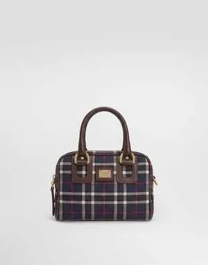 Dolce & Gabbana Dolce Lilly Shoulder And Crossbody Bag In Wool Tartan Accessories - Multicolor