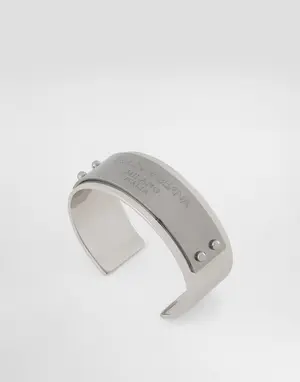Dolce & Gabbana Rigid Bracelet With Logo Bijoux Metal