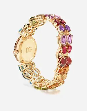 Dolce & Gabbana Rainbow Gemstone Watch