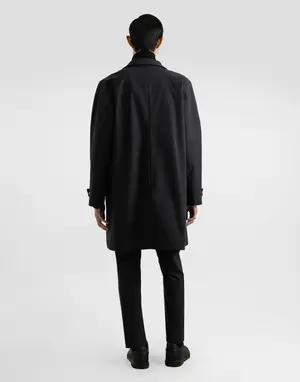 Dolce & Gabbana Nylon Canvas Single-breasted Trench Coat