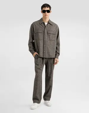 Dolce & Gabbana Glen Plaid Shirt Shirts Alpaca