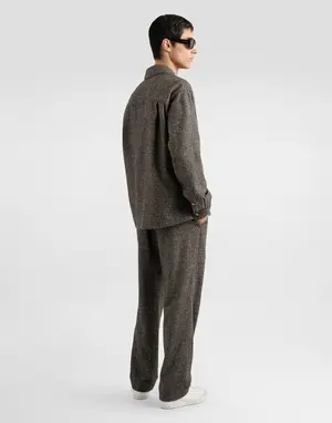 Dolce & Gabbana Glen Plaid Shirt Shirts Alpaca