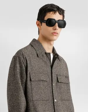 Dolce & Gabbana Glen Plaid Shirt Shirts Alpaca