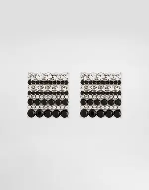 Dolce & Gabbana Enameled Cufflinks With Logo Bijoux Metal - Silver
