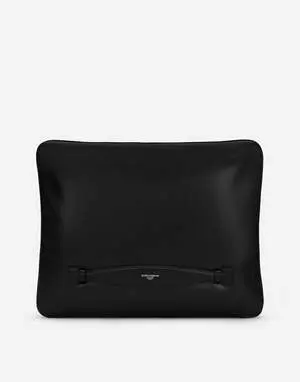 Dolce & Gabbana Nappa Leather Handbag Briefcase And Clutches Leather - Black