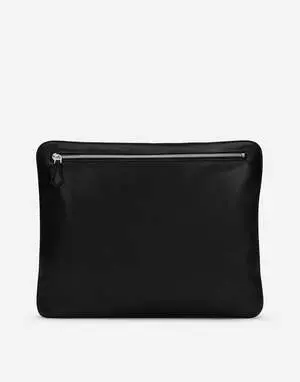 Dolce & Gabbana Nappa Leather Handbag Briefcase And Clutches Leather