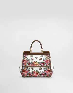 Dolce & Gabbana Sicily Medium Embroidered Handbag Handbags - Multicolor