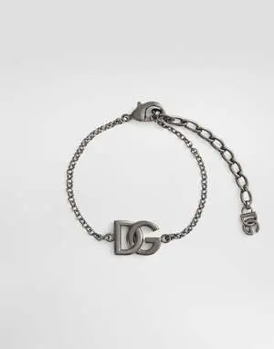 Dolce & Gabbana Dg Logo Chain Bracelet - Red