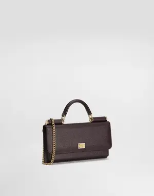 Dolce & Gabbana Iguana-print Calfskin Mini Bag - Bordeaux