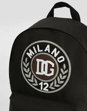 Dolce & Gabbana Nylon Backpack With Patch Accessories