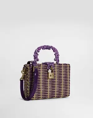 Dolce & Gabbana Woven Dolce Box Handbag Handbags