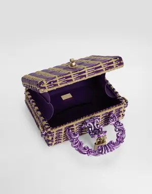 Dolce & Gabbana Woven Dolce Box Handbag Handbags
