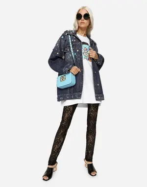Dolce & Gabbana Lace Leggings Pants And Shorts