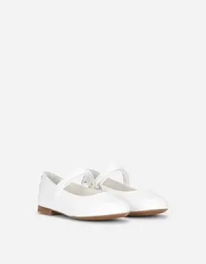 Dolce & Gabbana Patent Leather Mary Jane Ballet Flats