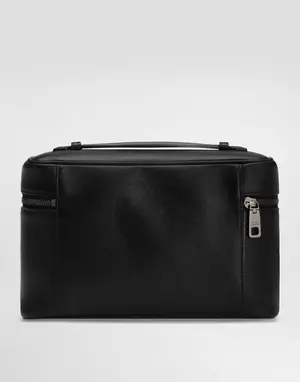 Dolce & Gabbana Calfskin Nappa Leather Toiletry Bag Briefcase And Clutches