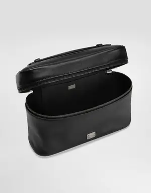 Dolce & Gabbana Calfskin Nappa Leather Toiletry Bag Briefcase And Clutches