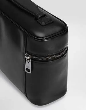 Dolce & Gabbana Calfskin Nappa Leather Toiletry Bag Briefcase And Clutches
