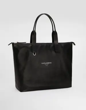 Dolce & Gabbana Medium Calfskin Shopper Shoppers