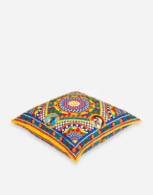 Dolce & Gabbana Canvas Cushion Extra Large Large Cushions