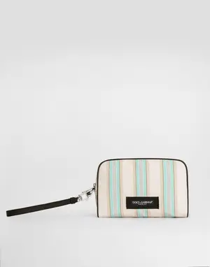 Dolce & Gabbana Striped Poplin Handbag Shoppers - Multicolor