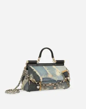 Dolce & Gabbana Elongated Medium Sicily Handbag Handbags