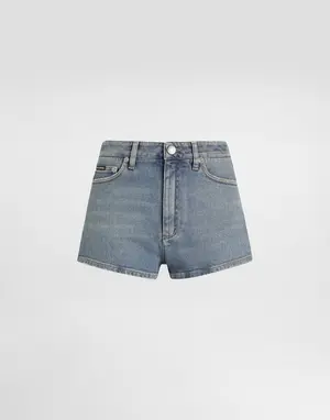Dolce & Gabbana Denim Shorts Denim And Jeans Multi-colored - Multicolor