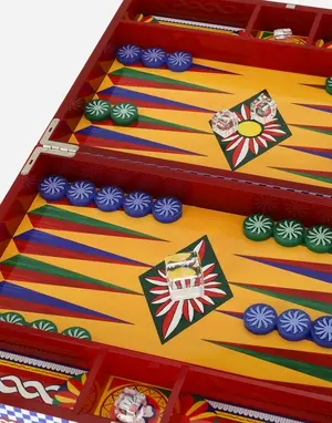 Dolce & Gabbana Plexiglass Backgammon Set Boardgames