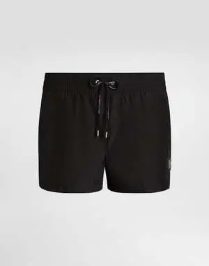Dolce & Gabbana Boxer Corto Beachwear - Black