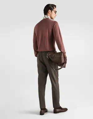 Dolce & Gabbana Pull Girocollo M/l Sweaters And Cardigans - Lilac