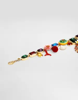 Dolce & Gabbana Carretto Wheel Pendant Necklace