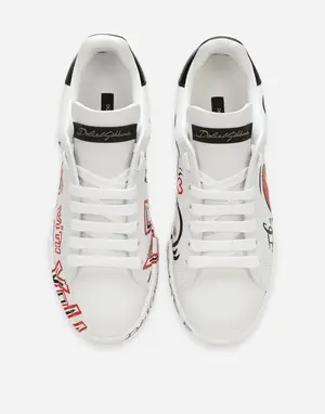 Dolce & Gabbana Portofino Cuore Sneakers