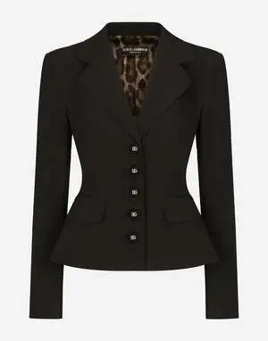 Dolce & Gabbana Jacquard Blazer - Black