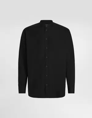 Dolce & Gabbana Cotton Shirt Shirts Cotton - Black